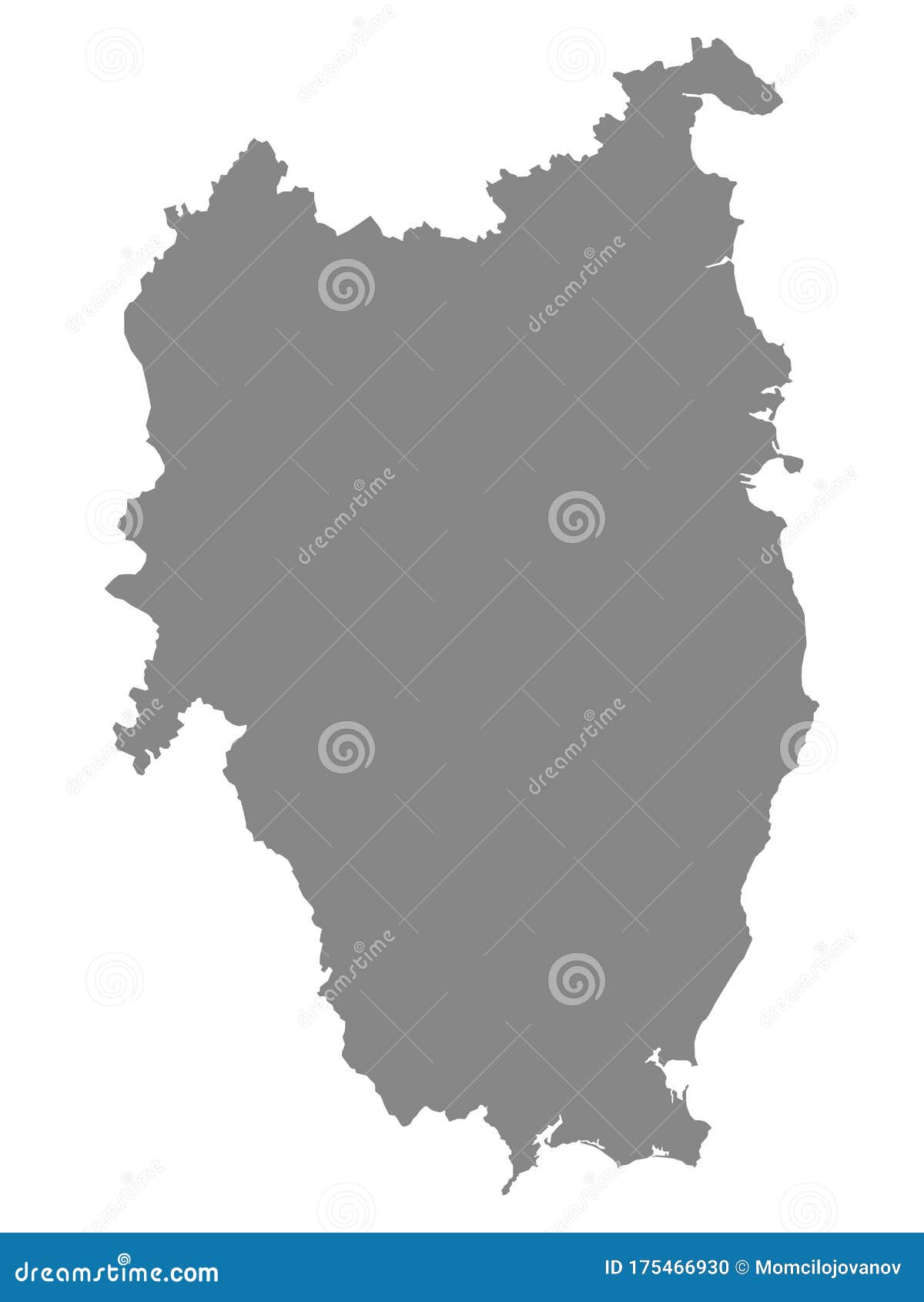 Map of Leinster stock vector. Illustration of regions - 175466930