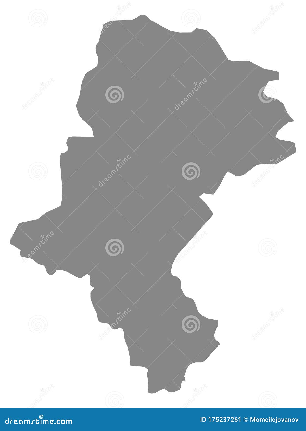 Map of Silesia stock vector. Illustration of coat, european - 175237261