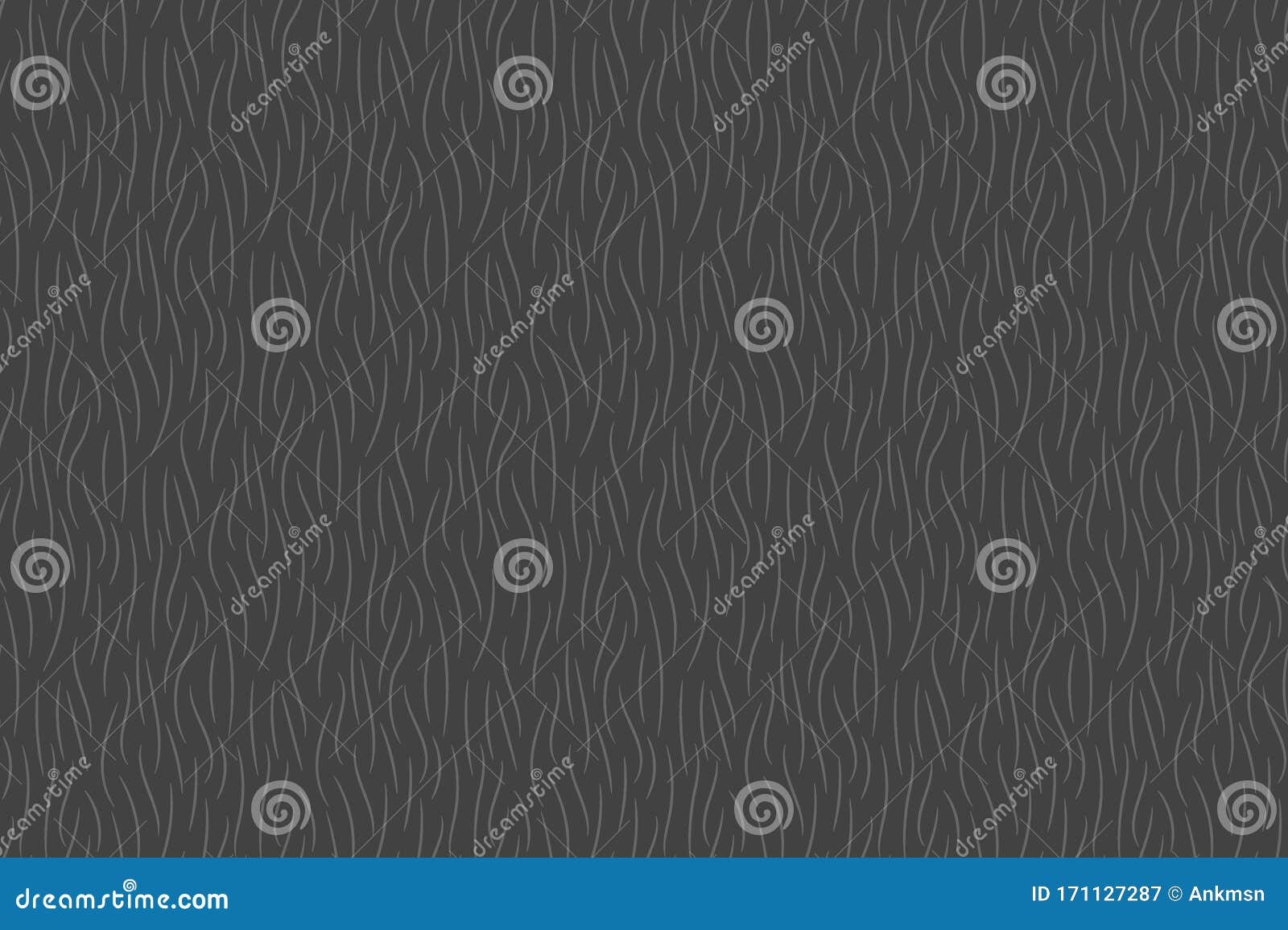 Gray Fur Texture Abstract Background Seamless Pattern Stock Vector ...