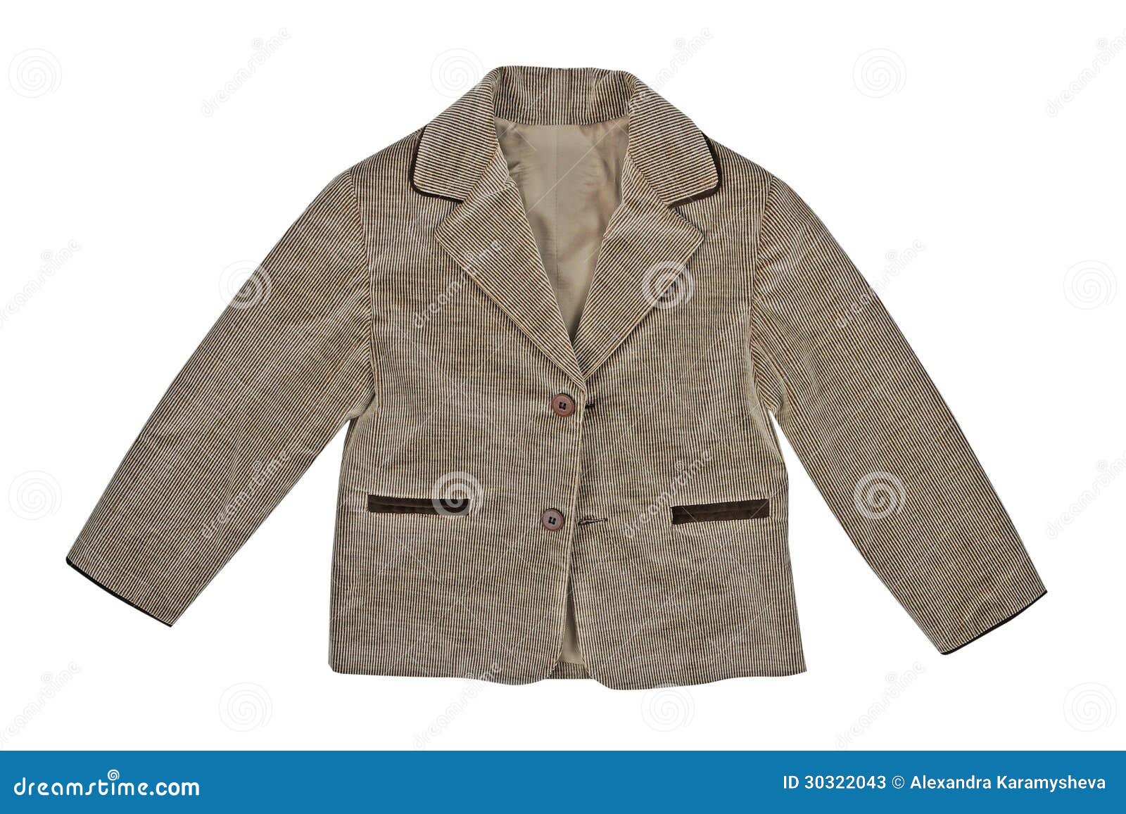Gray fustian jacket stock image. Image of clothes, design - 30322043