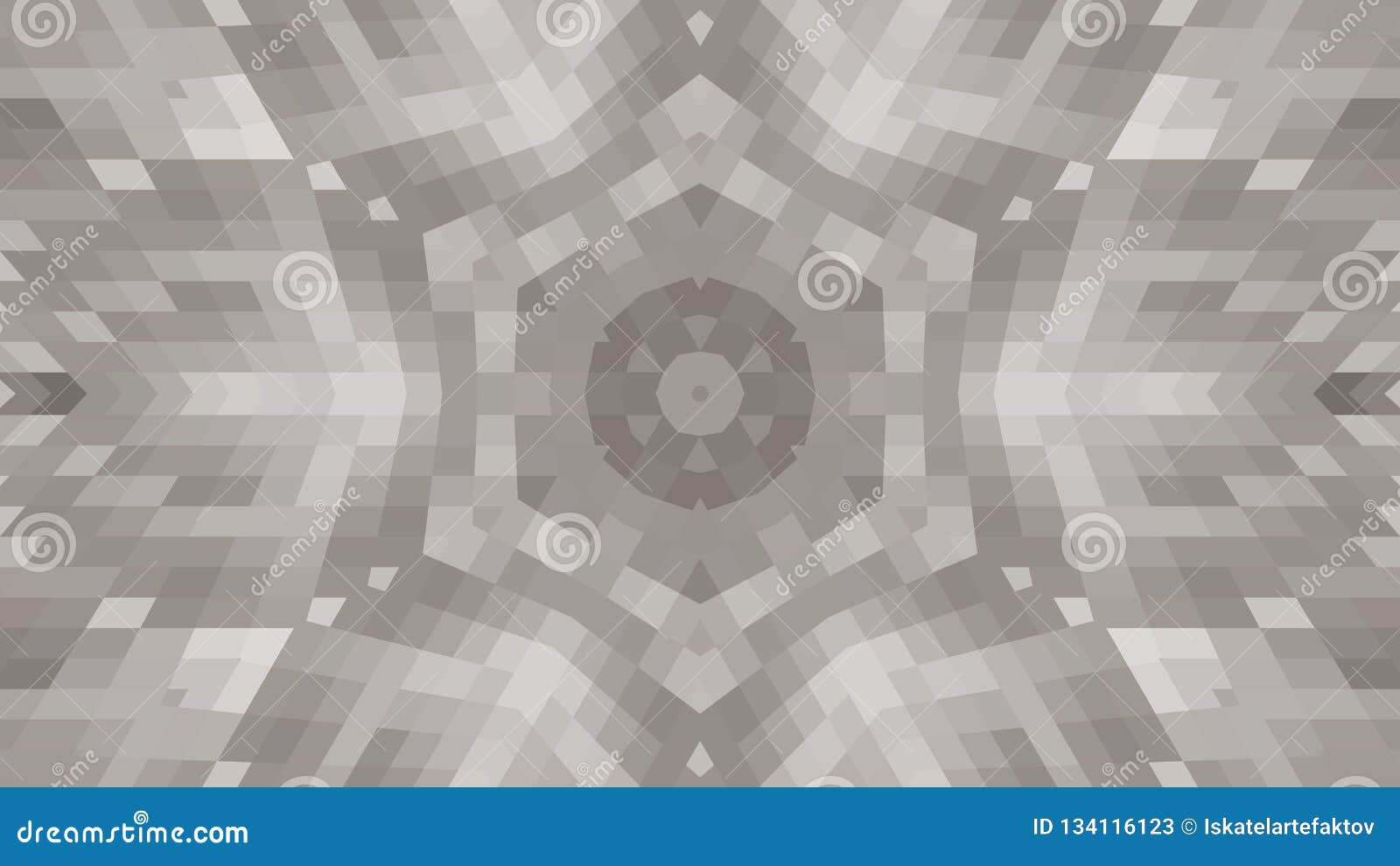 Gray Geometric Design, Gray Abstract Background. Mosaic of a Vector ...