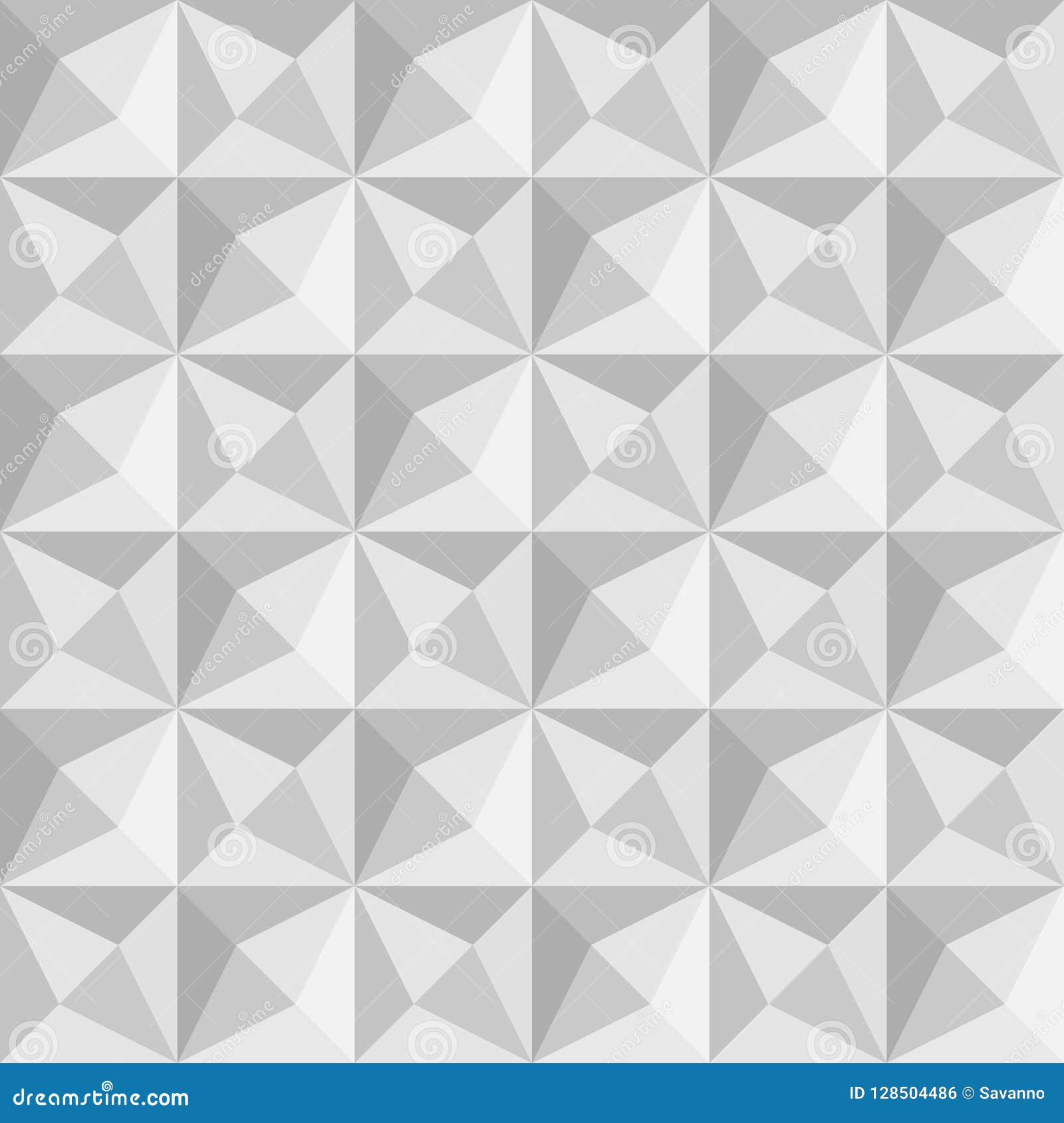 Gray Geometric Seamless Background Stock Vector - Illustration of gray ...