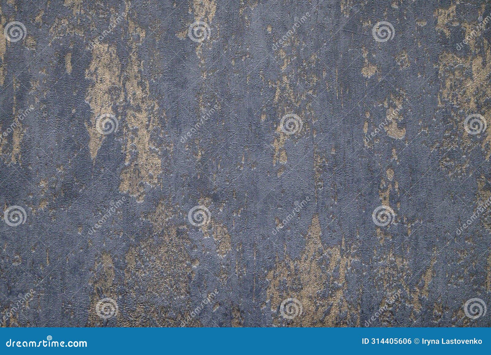 Gray and Golden Textured Wall Surface. Rough Stylized Texture. Abstract ...