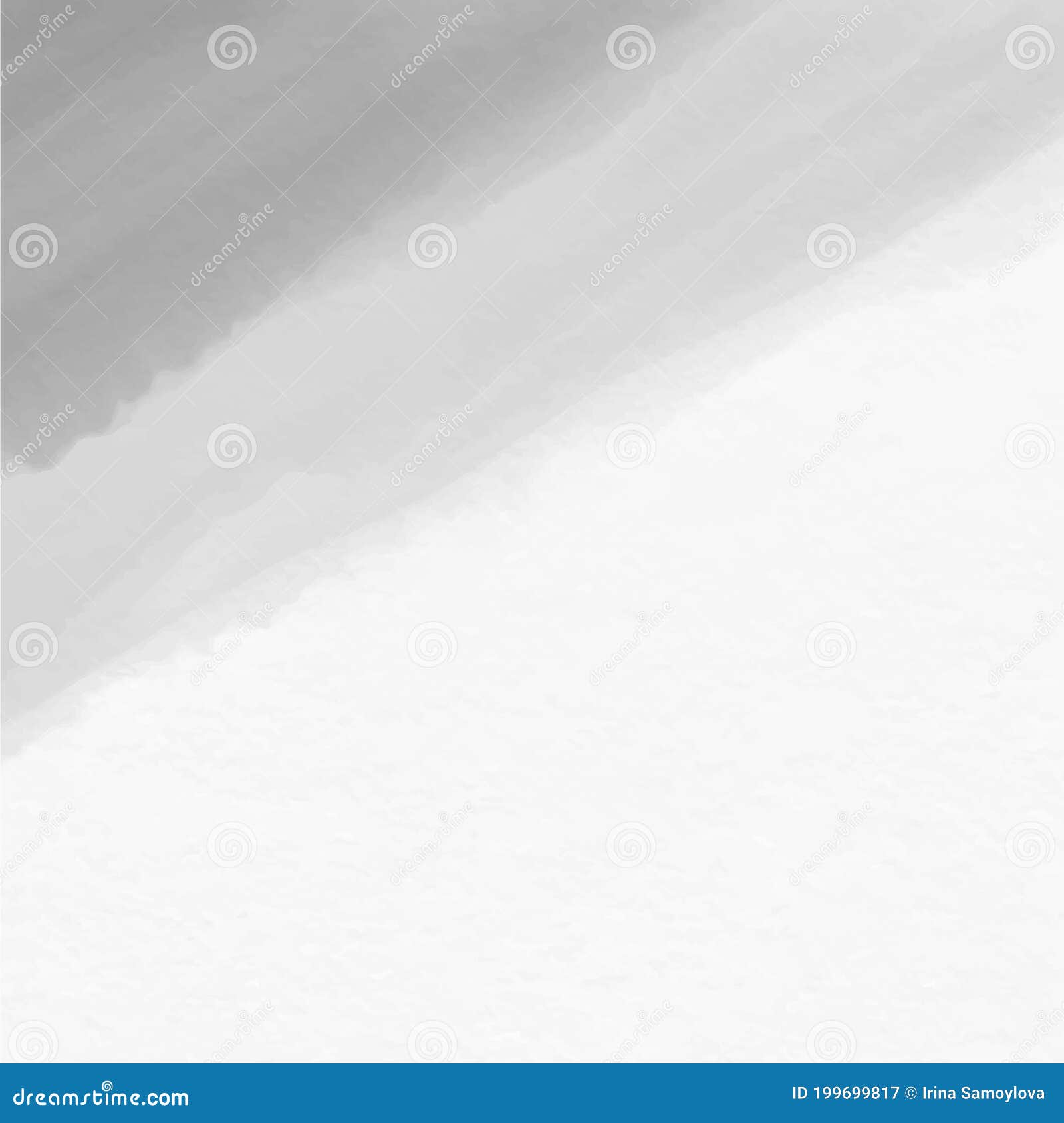 Gray Gradient Corner Background. Imitation Watercolor Texture, Digital ...