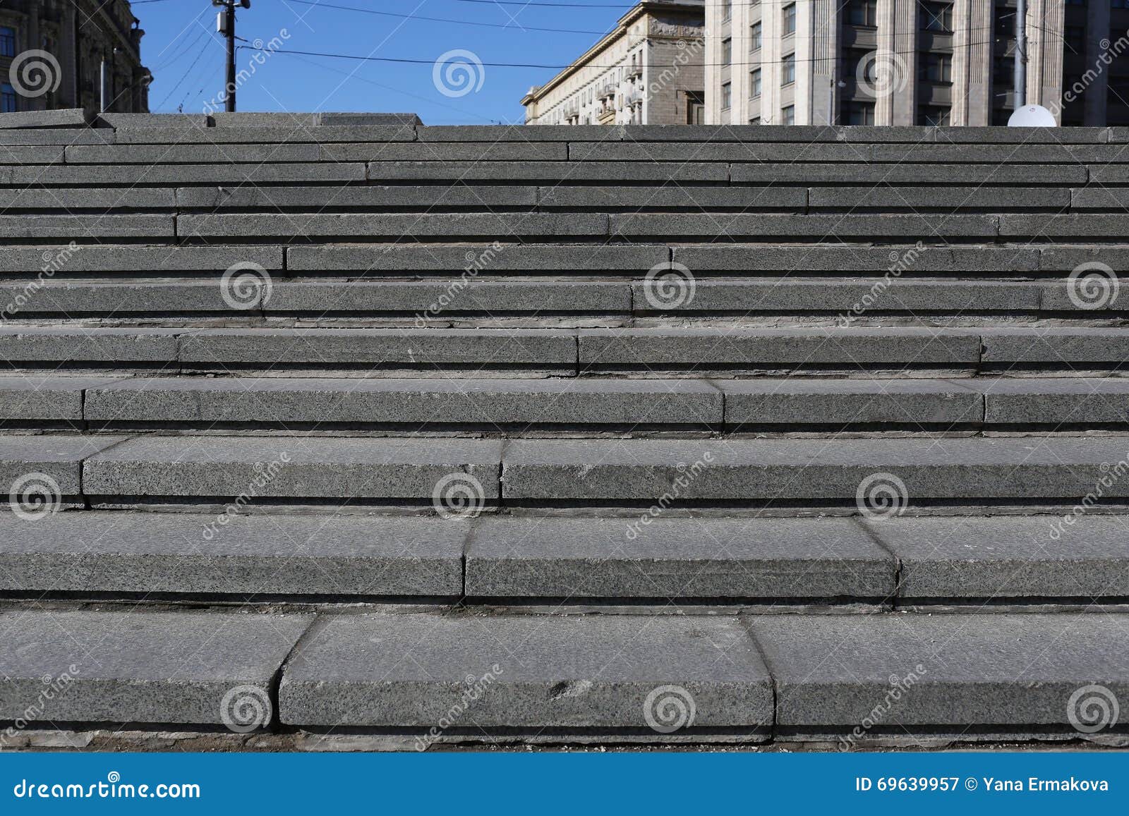 Gray granite stone steps stock image. Image of design - 69639957