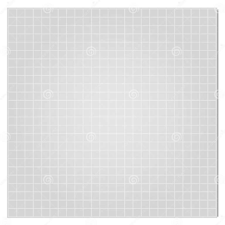 Gray Graph Paper Background. Stock Illustration - Illustration of ...