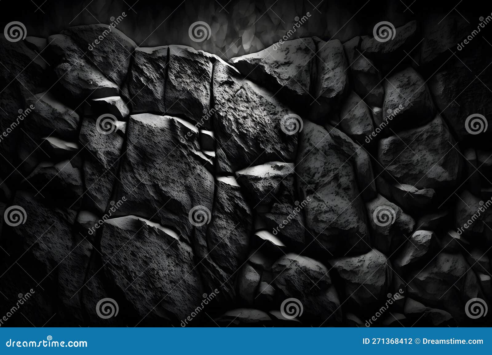 Gray Grunge Banner. Abstract Stone Background. the Texture of the Stone ...