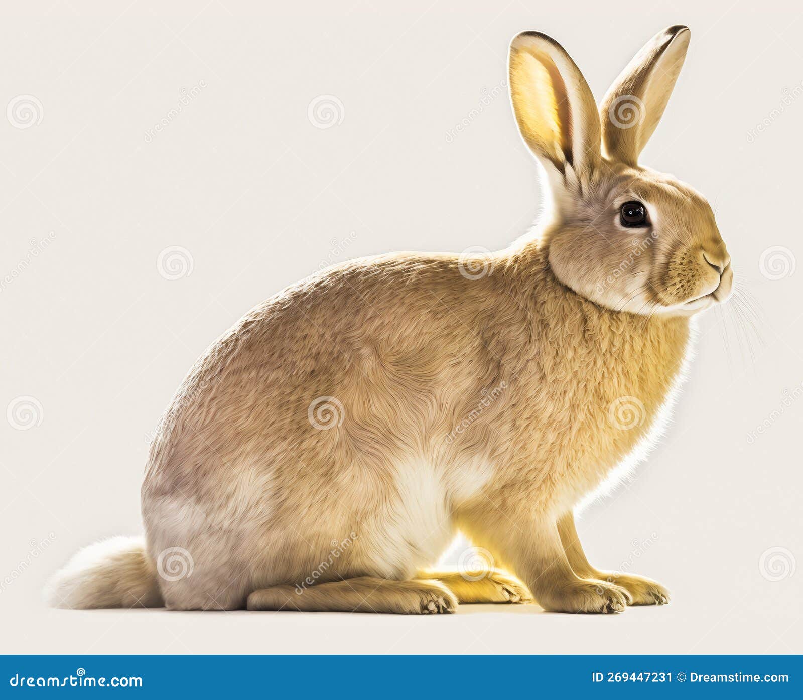 Gray Hare Realistic Set Of Black Silhouette Cartoon Vector ...