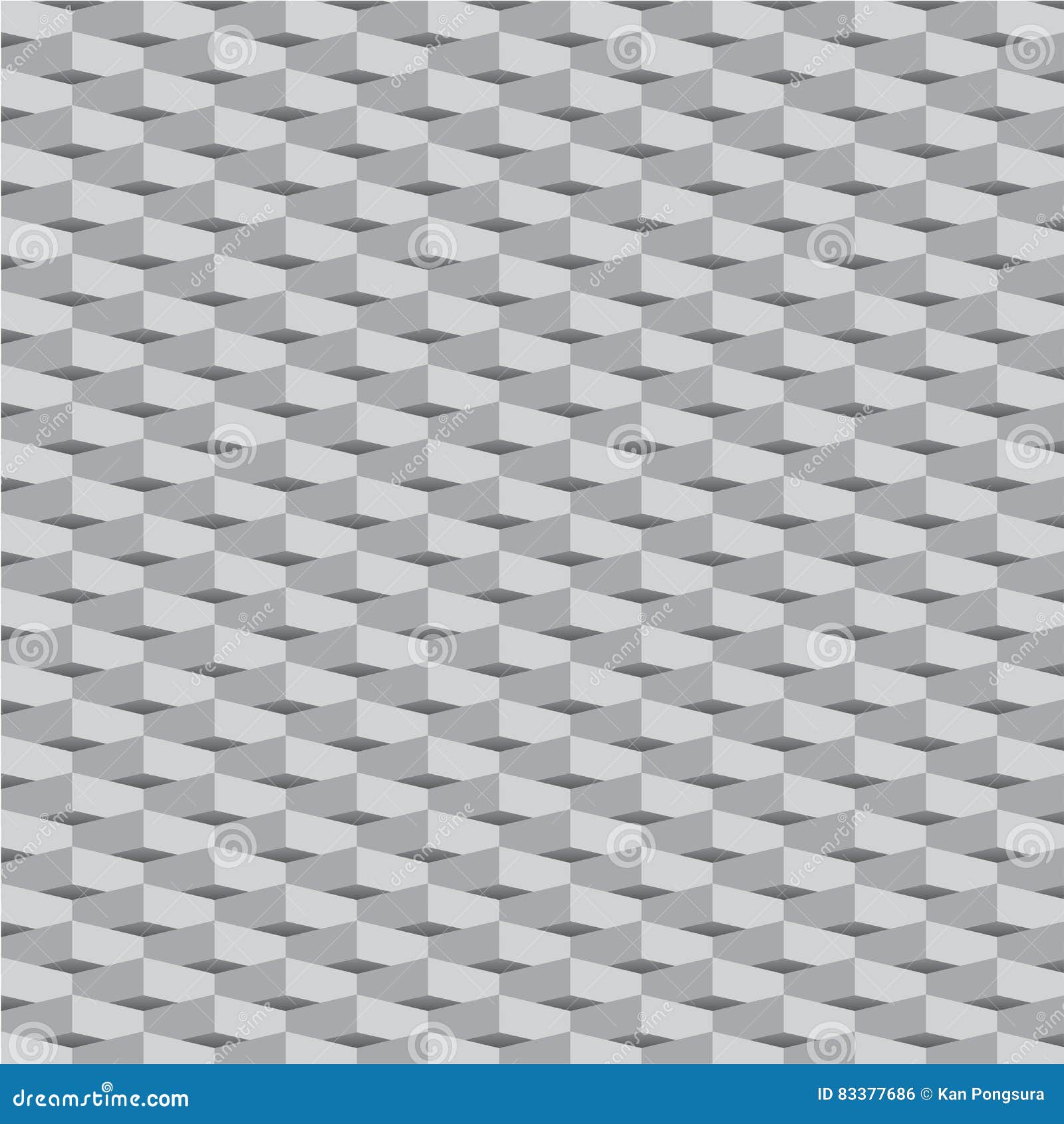Gray Hexagon Abstract Background Vector Illustration 83377686