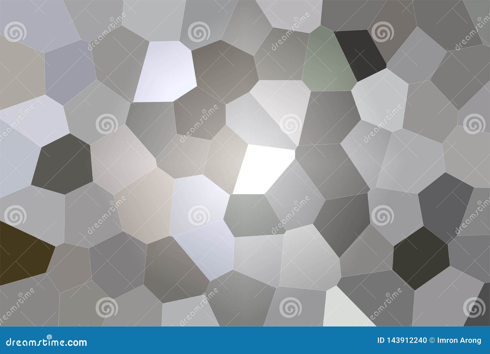 Gray Honeycomb Pattern Background Stock Illustration - Illustration of ...