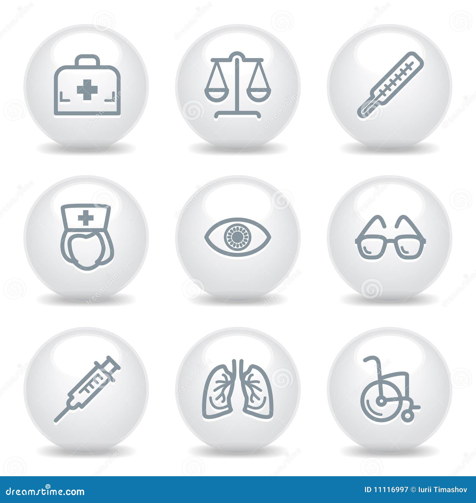 Gray icons set 13 stock vector. Illustration of bronchus - 11116997