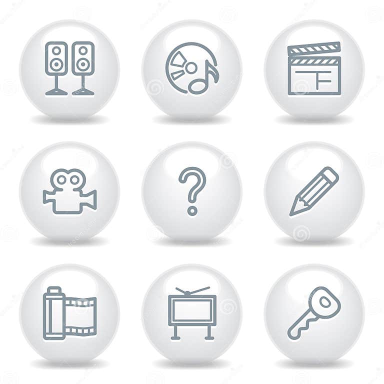 Gray icons set 28 stock vector. Illustration of household - 11117117