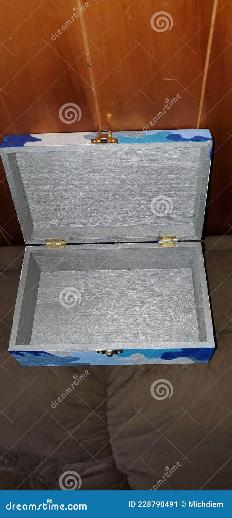 Gray inside of box stock image. Image of wall, furniture - 228790491