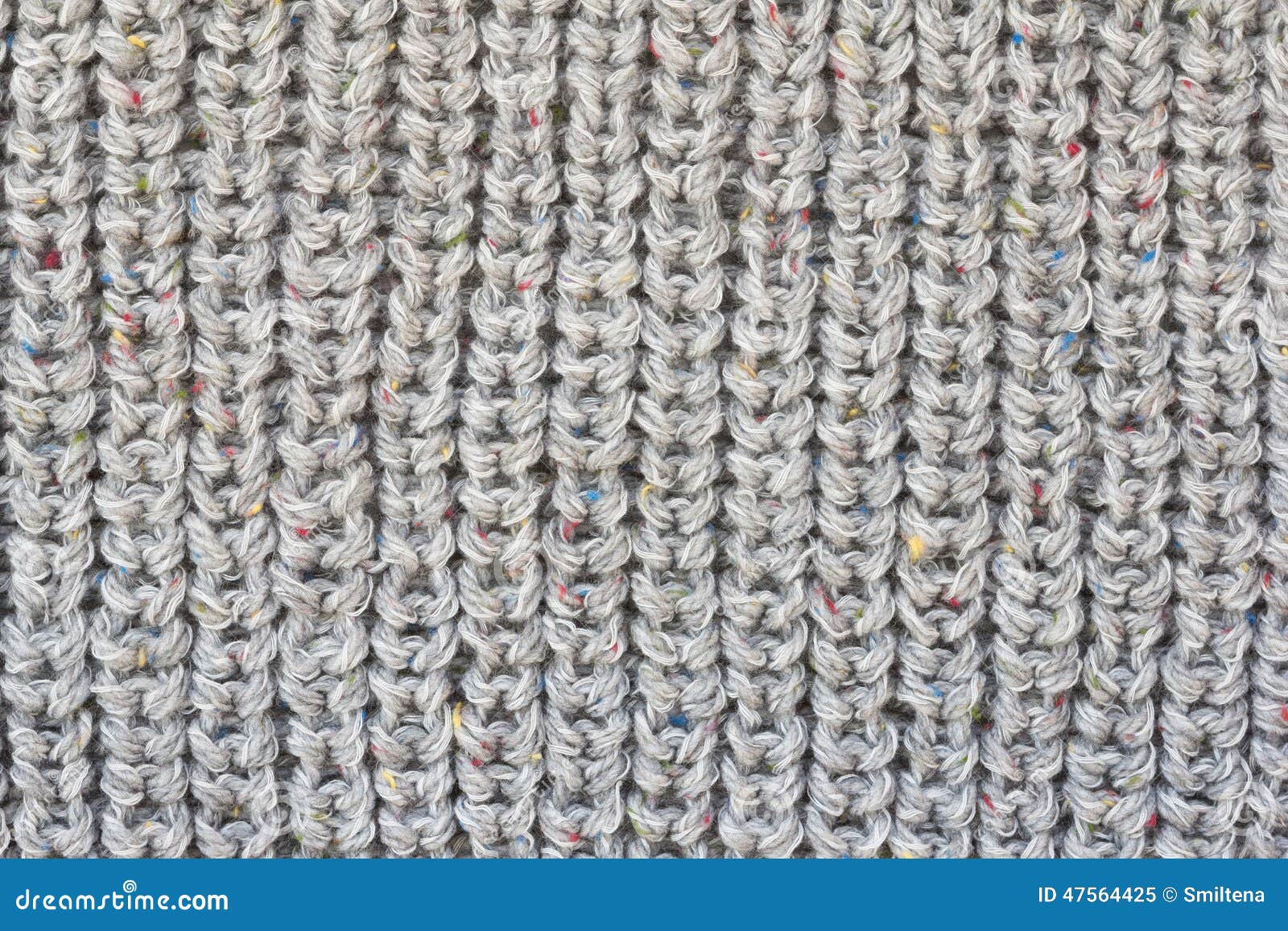 Gray Knitted Fabric Texture Stock Image - Image of close, mesh: 47564425