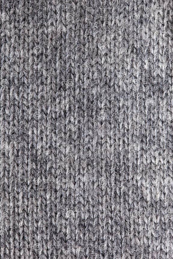 Gray Knitted Vertical Textured Background Stock Image - Image of detail ...