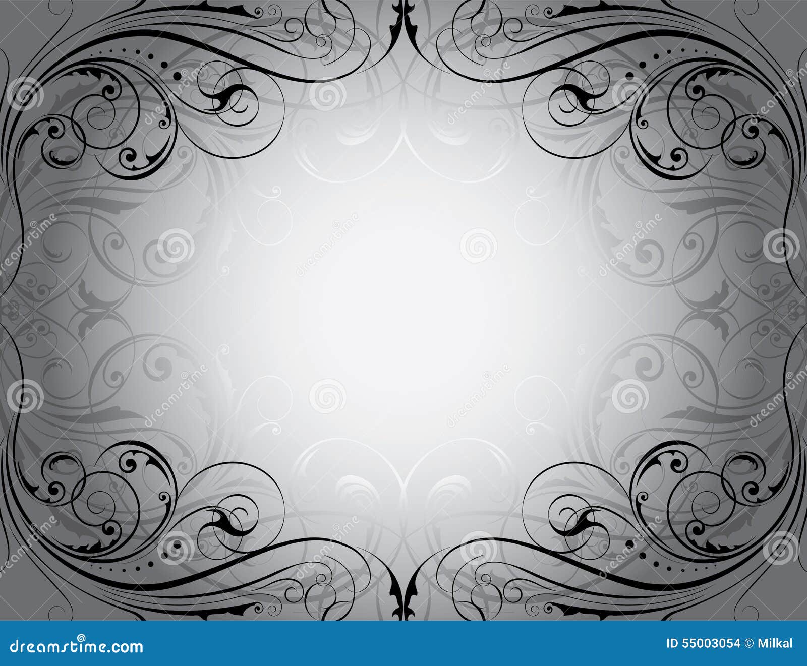 Gray label background stock vector. Illustration of classical - 55003054