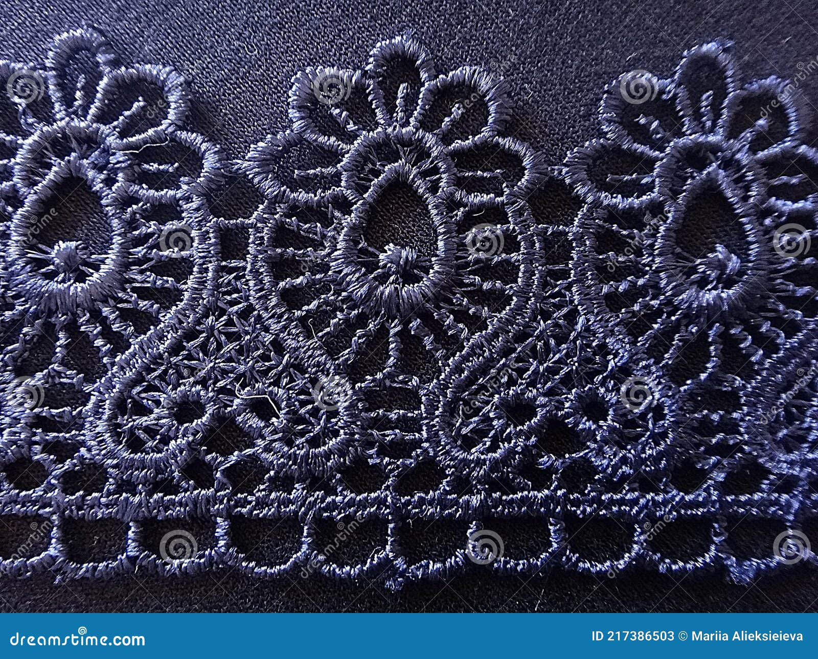 Gray Lace Close-up on a Gray Background. Texture Stock Image - Image of ...