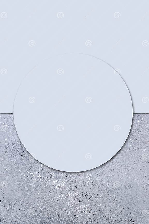 Gray Layout on a Concrete Background. Design Elements or Portfolio ...
