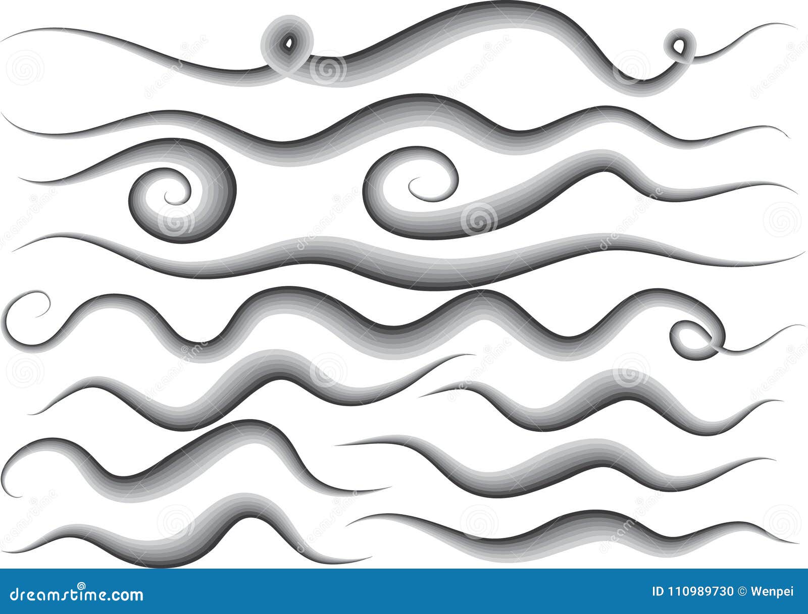Gray Line Background Drawing Design Stock Vector - Illustration of gray ...