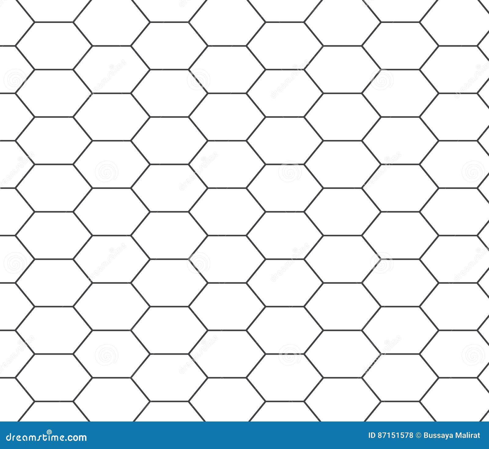 Gray Line Hexagon Honeycomb Pattern Background Stock Vector ...