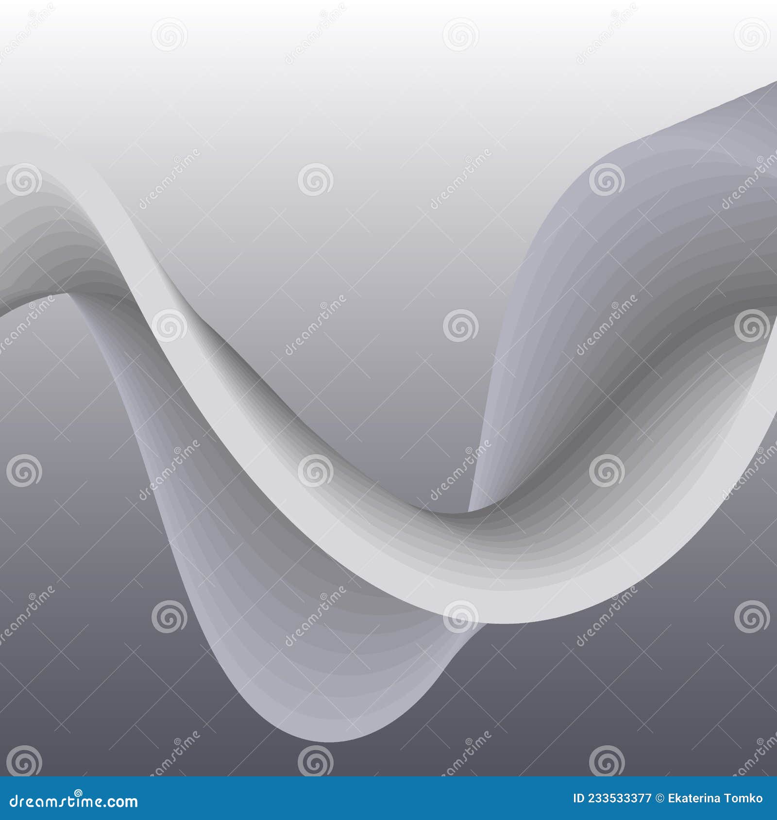 Gray Liquid Wave Abstract Background. Design Element. Eps 10 Stock ...