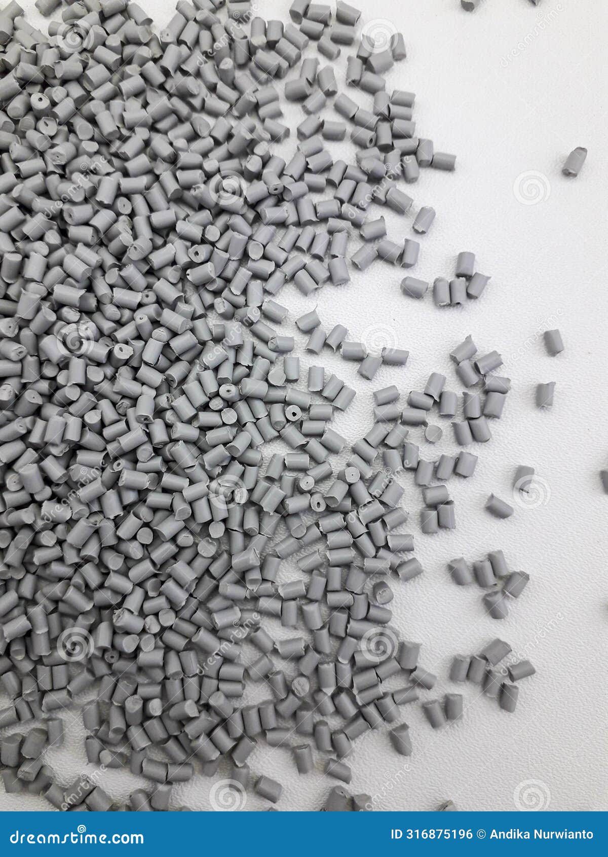 Gray masterbatch granule stock photo. Image of grain - 316875196