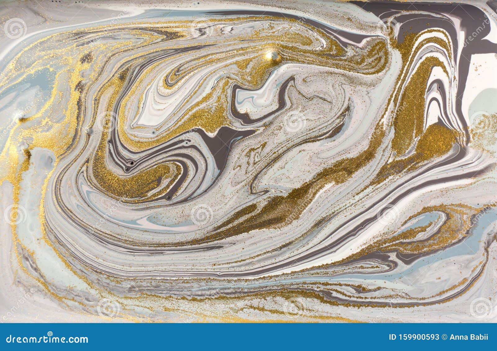 Gray Marble Pattern with Golden Glitter. Stone Ripple Texture. Stock ...