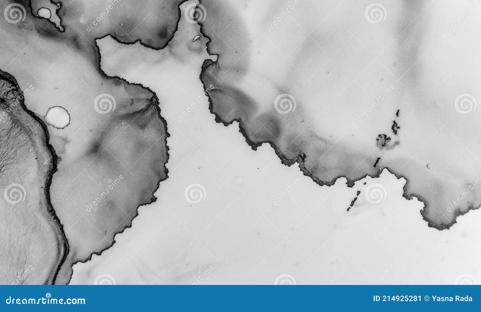 Watercolor Granite Stones. Drawing By Watercolor, Hand Drawn ...