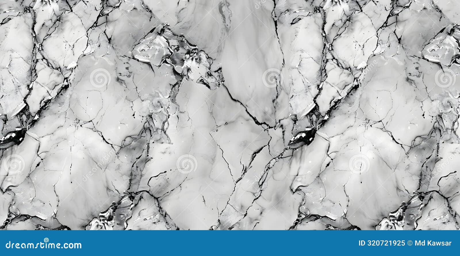 Gray Marble Texture Seamless Pattern Digital Art Stock Illustration ...