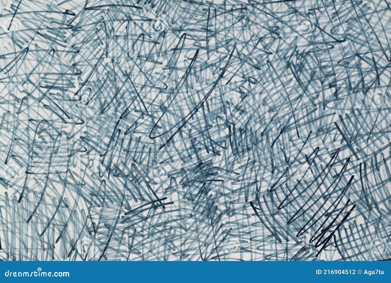 Gray Marker Doodles Texture on White Background Stock Illustration ...