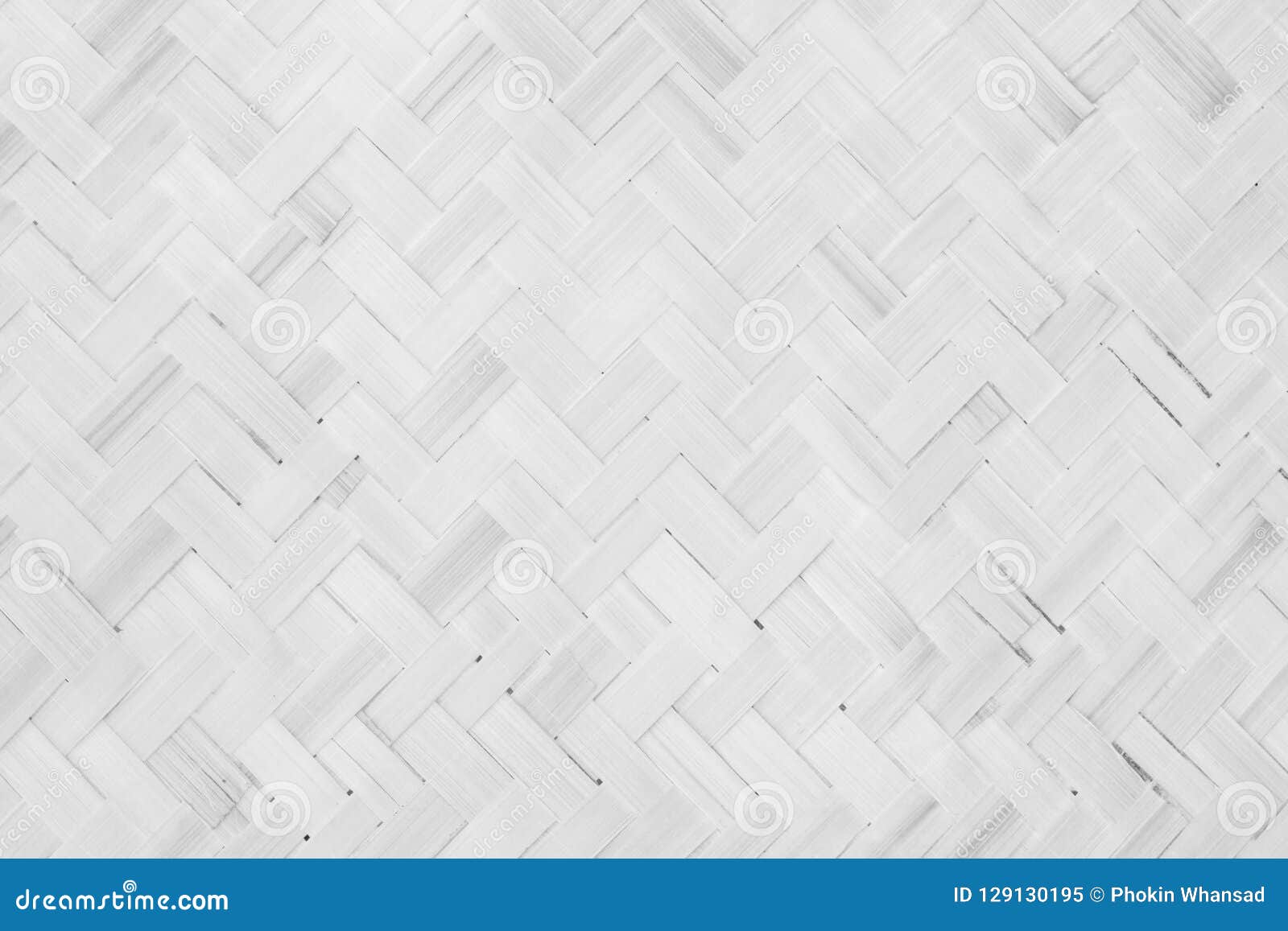 Gray Mat Traditional Handicraft Bamboo Weave Texture Background. Stock ...