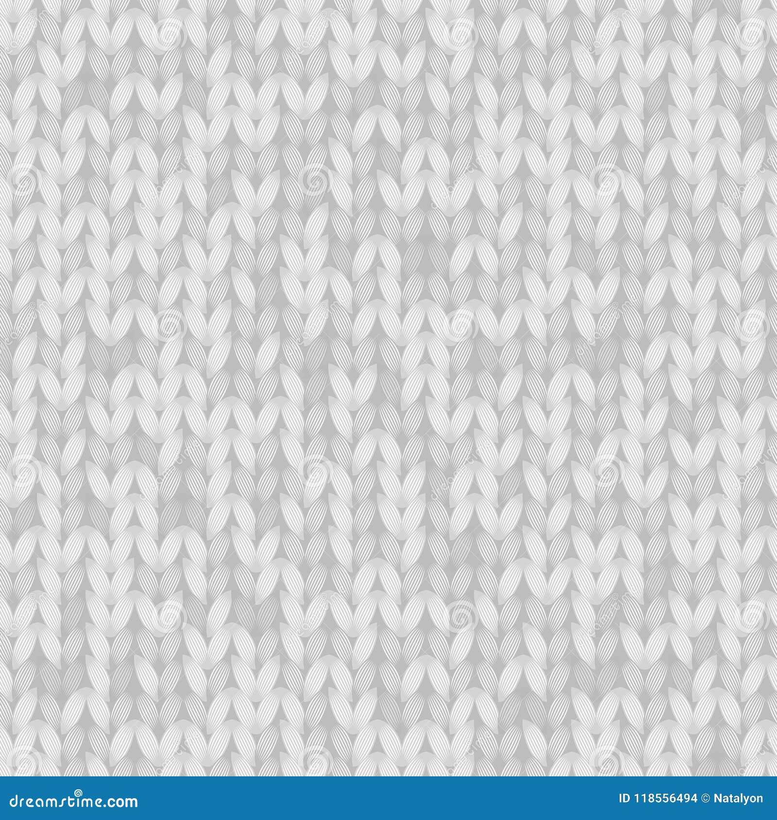 Gray Melange Knitted Fabric Seamless Pattern, Vector Stock Vector ...