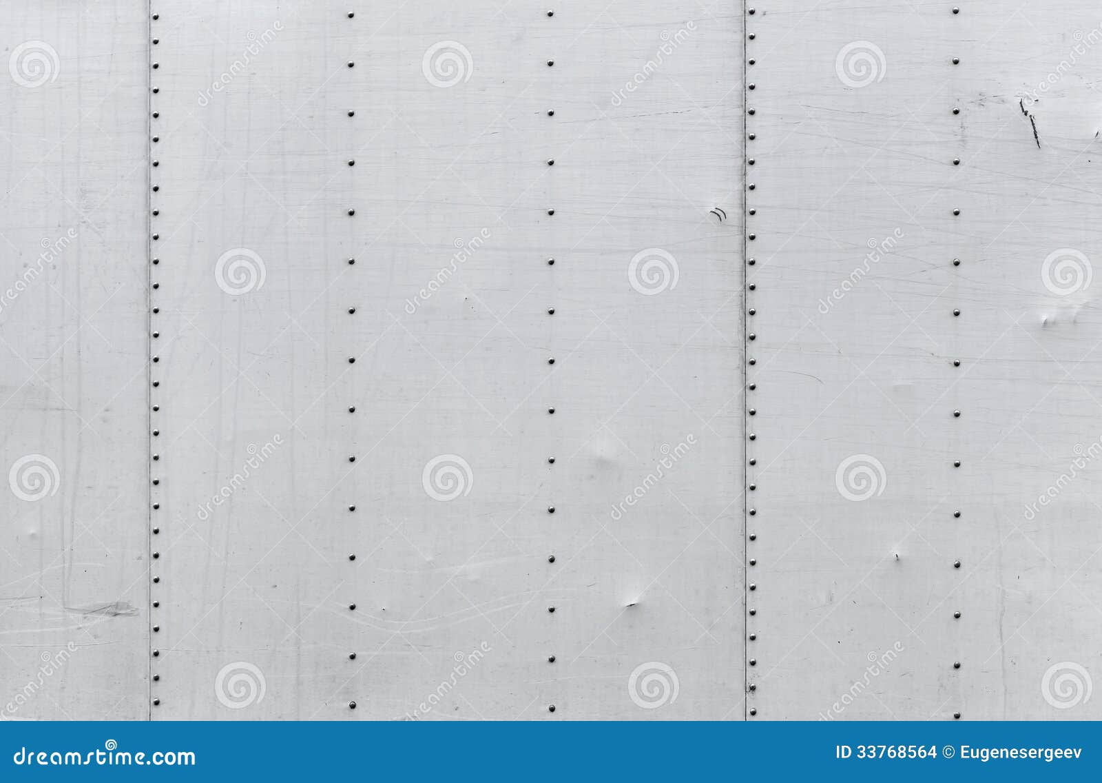 Gray Metal Wall with Rivets Stock Photo - Image of framework, border ...