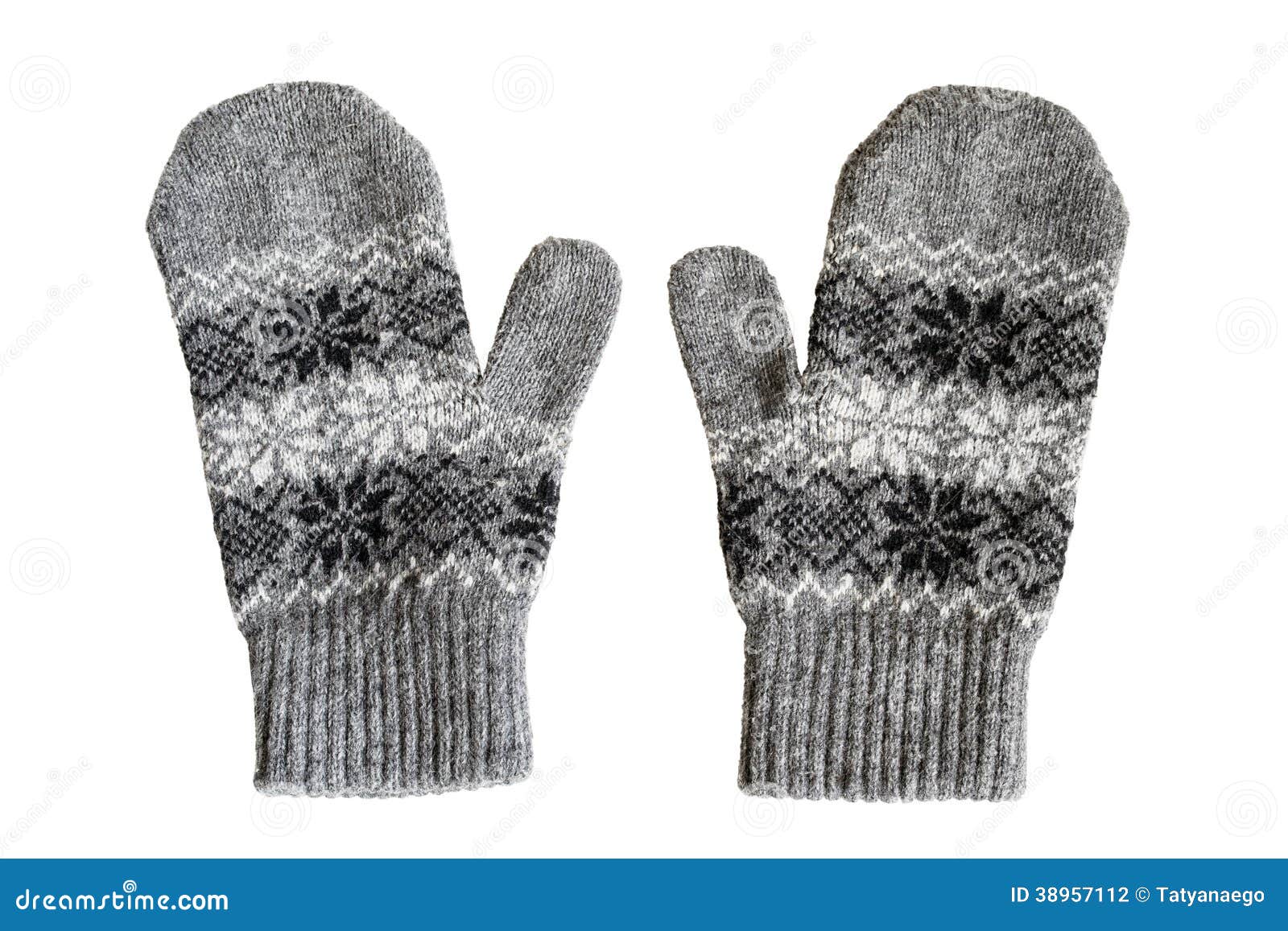 228 Gray Knitting Mittens Stock Photos - Free & Royalty-Free Stock ...