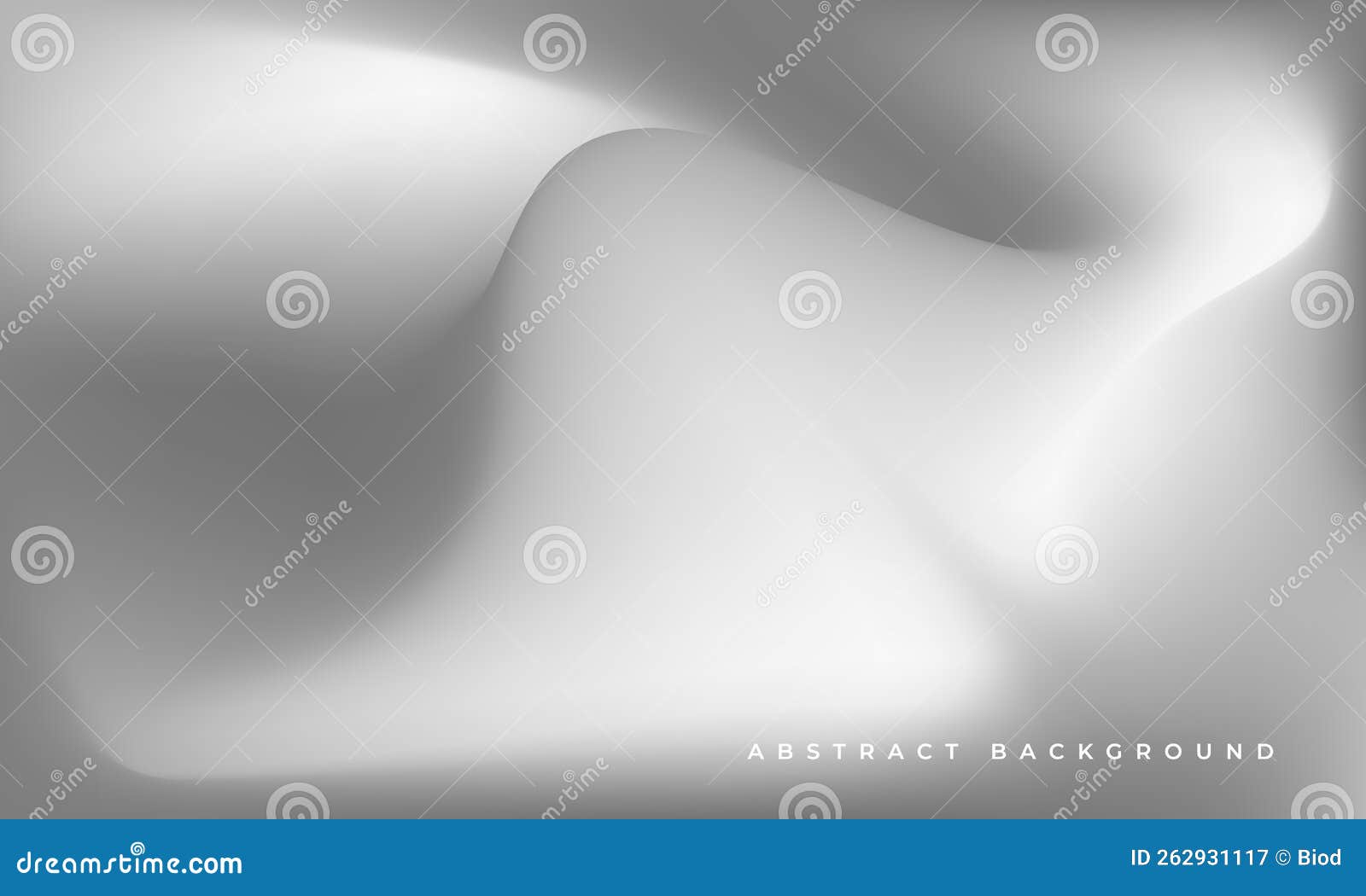 Gray Modern Abstract Background with Liquid Shapes. Stock Vector ...