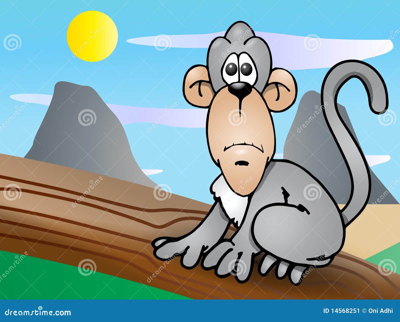 Monkey Gray Stock Illustrations – 1,374 Monkey Gray Stock Illustrations ...