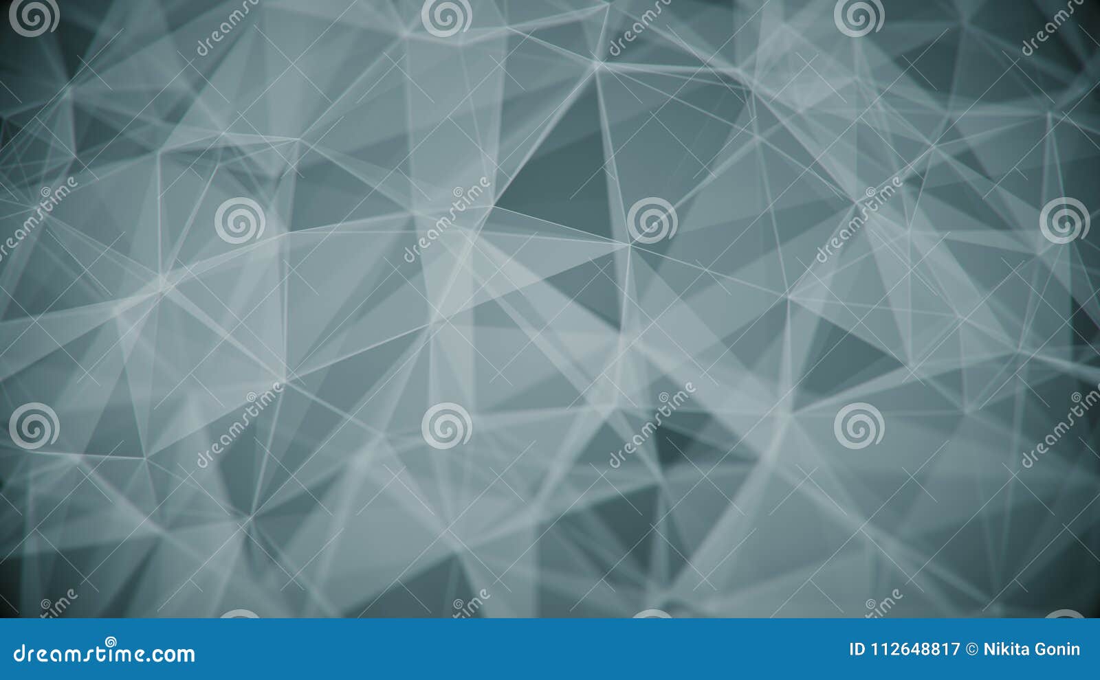 Gray Network Shape with Lines Stock Illustration - Illustration of ...