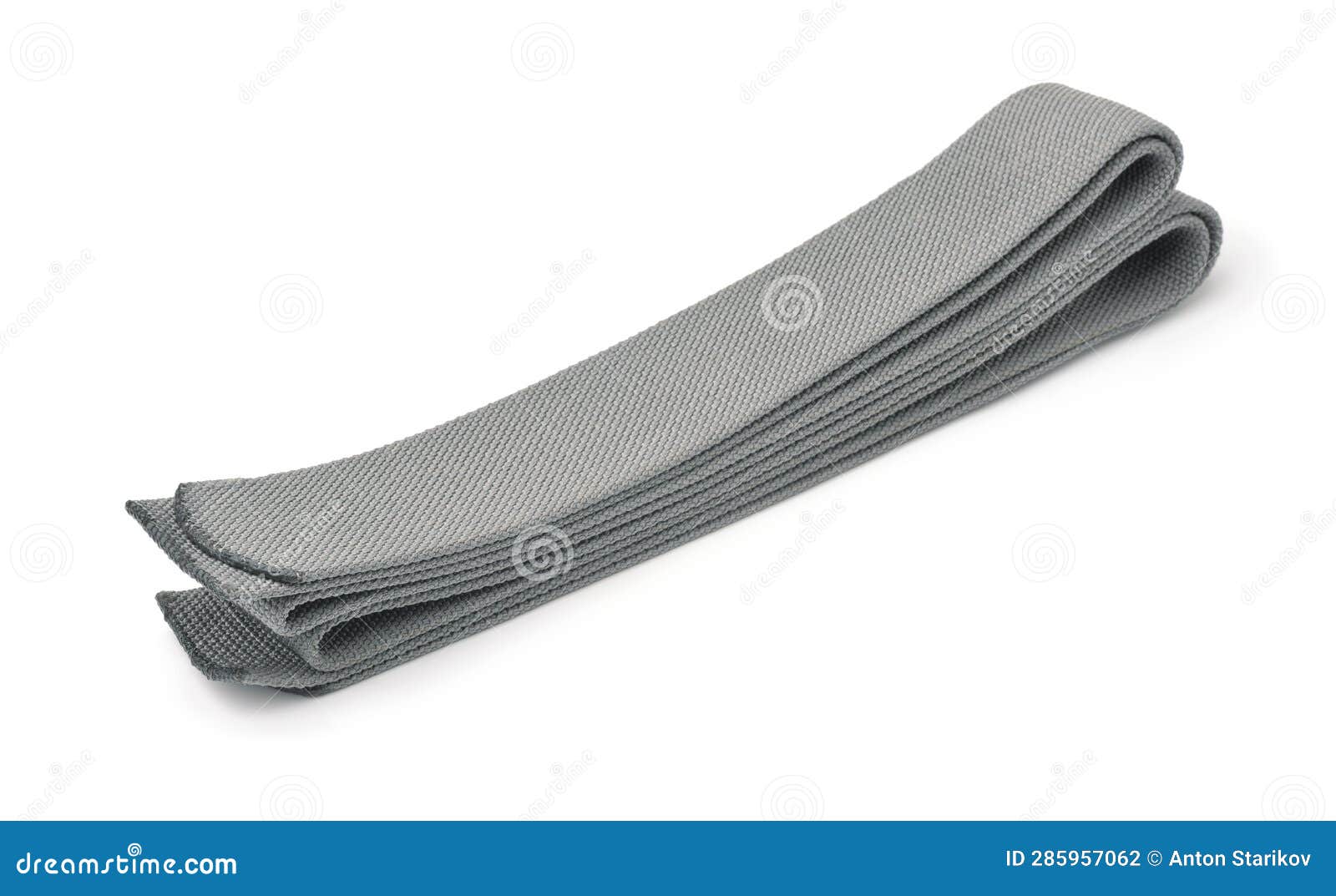 Gray Nylon Heavy Duty Webbing Strap Stock Photo - Image of belt ...