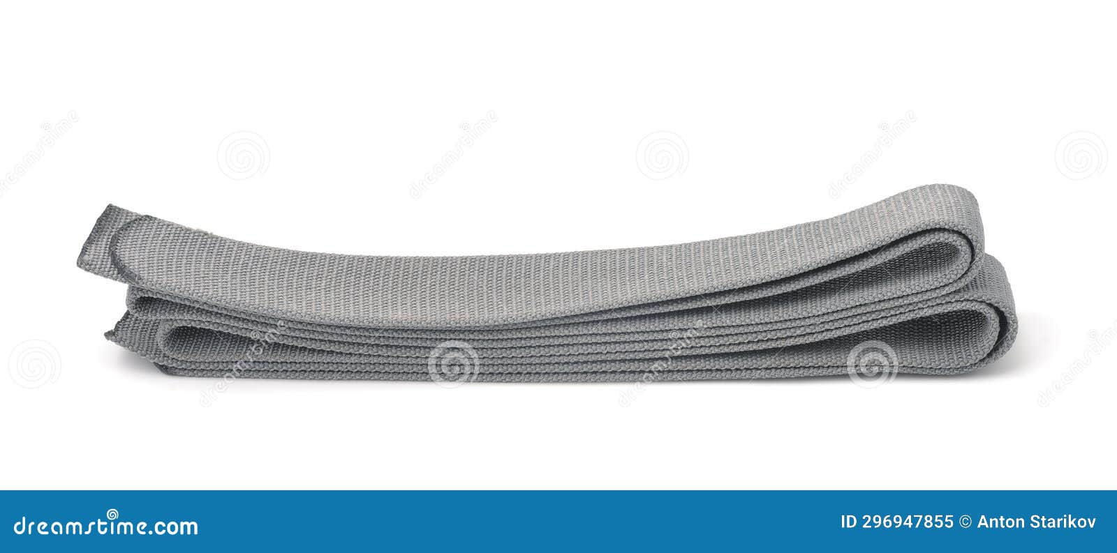 Gray Nylon Heavy Duty Webbing Strap Stock Image - Image of line ...