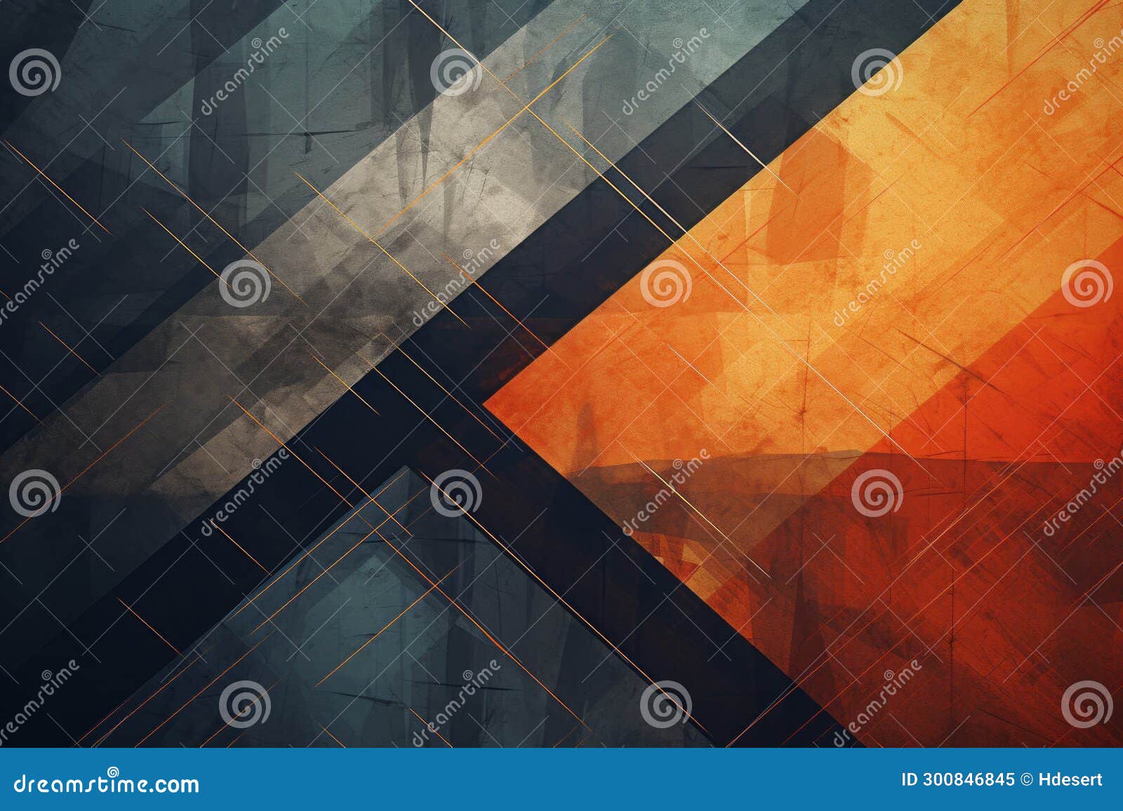 Gray and Orange Abstract Background or Pattern, Creative Design ...