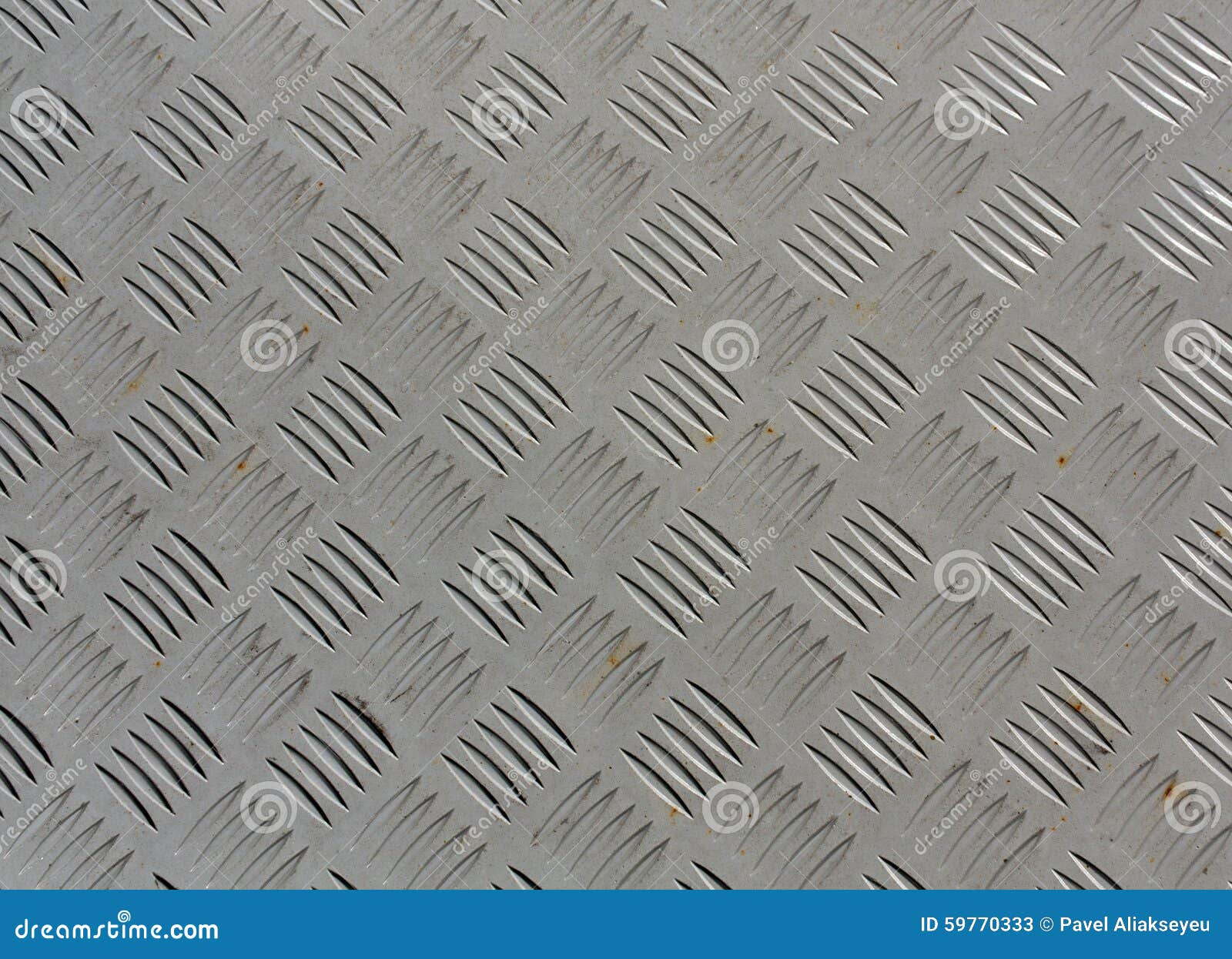 Gray Painted Metal Floor Texture with Some Rust. Stock Image - Image of ...