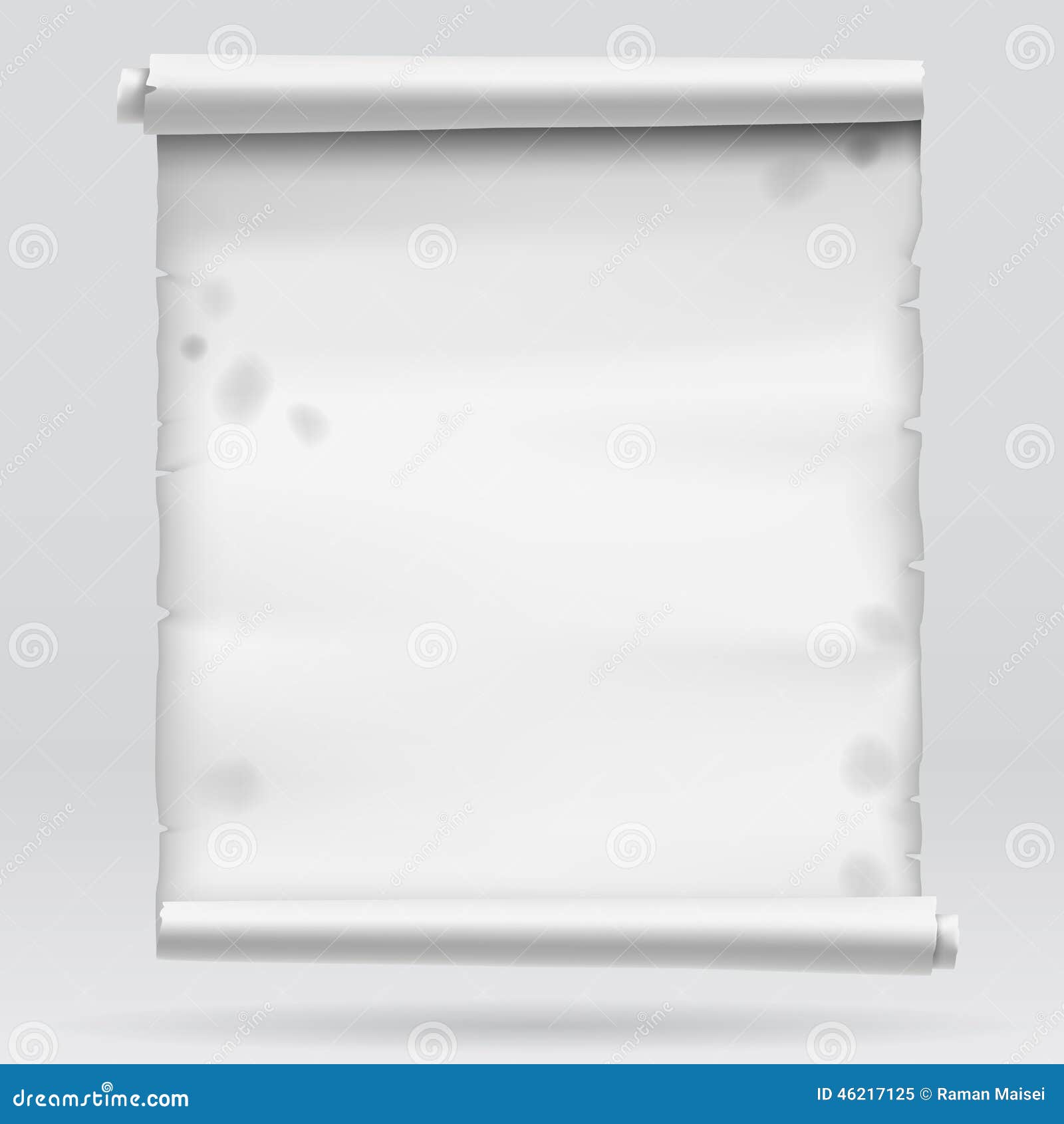 Gray parchment stock vector. Illustration of diploma - 46217125