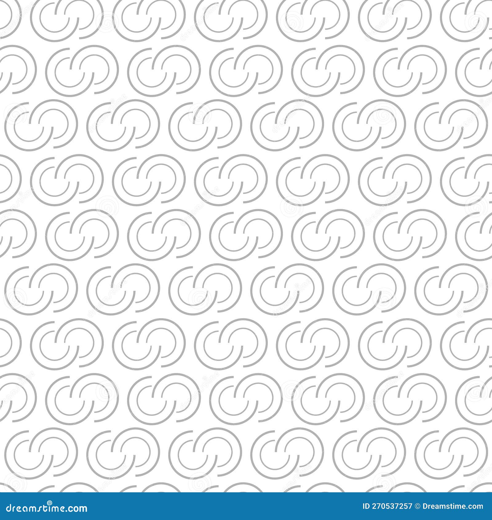 Gray Pattern of Circles on a Transparent Background. Vector Seamless ...