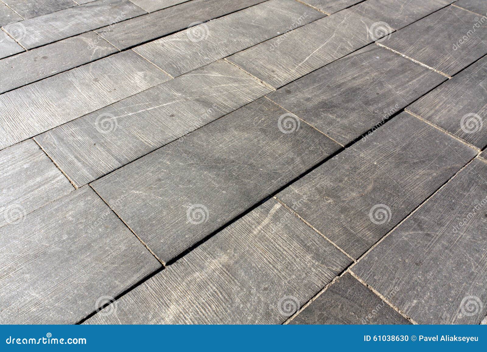 Gray pavement blocks. stock photo. Image of avenue, road - 61038630