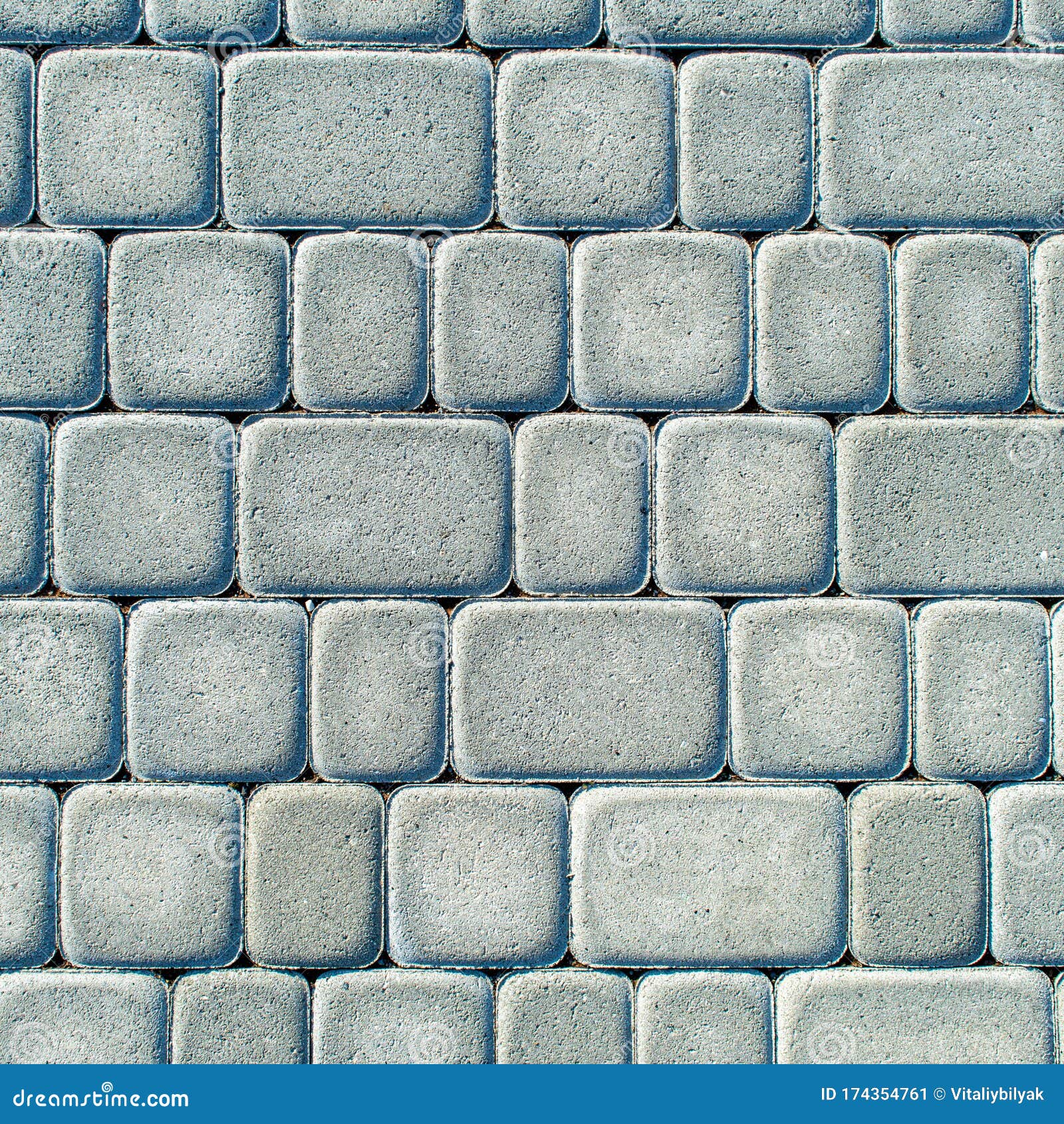 Gray Paving Slabs Background Texture. Stock Image - Image of grey ...