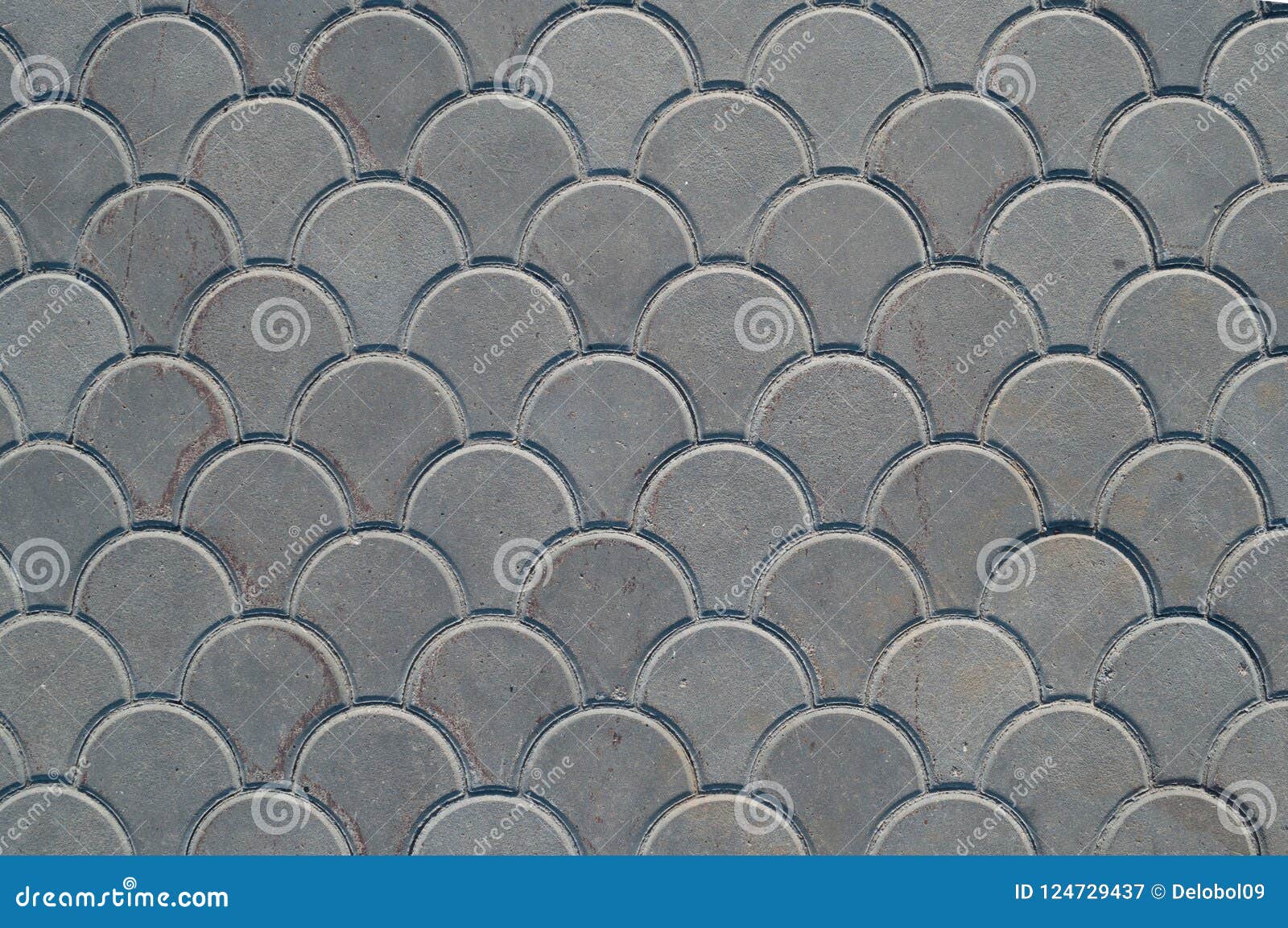 Gray Paving Slabs of Original Shape, Texture. Stock Image - Image of ...