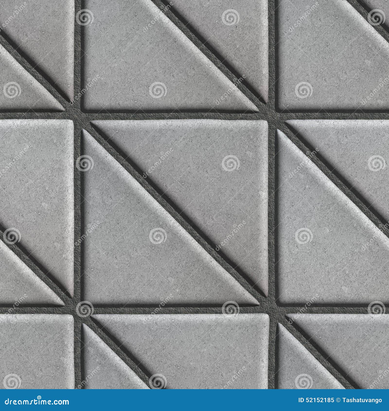 Gray Paving Slabs - Square Consisting of Triangles Stock Image - Image ...