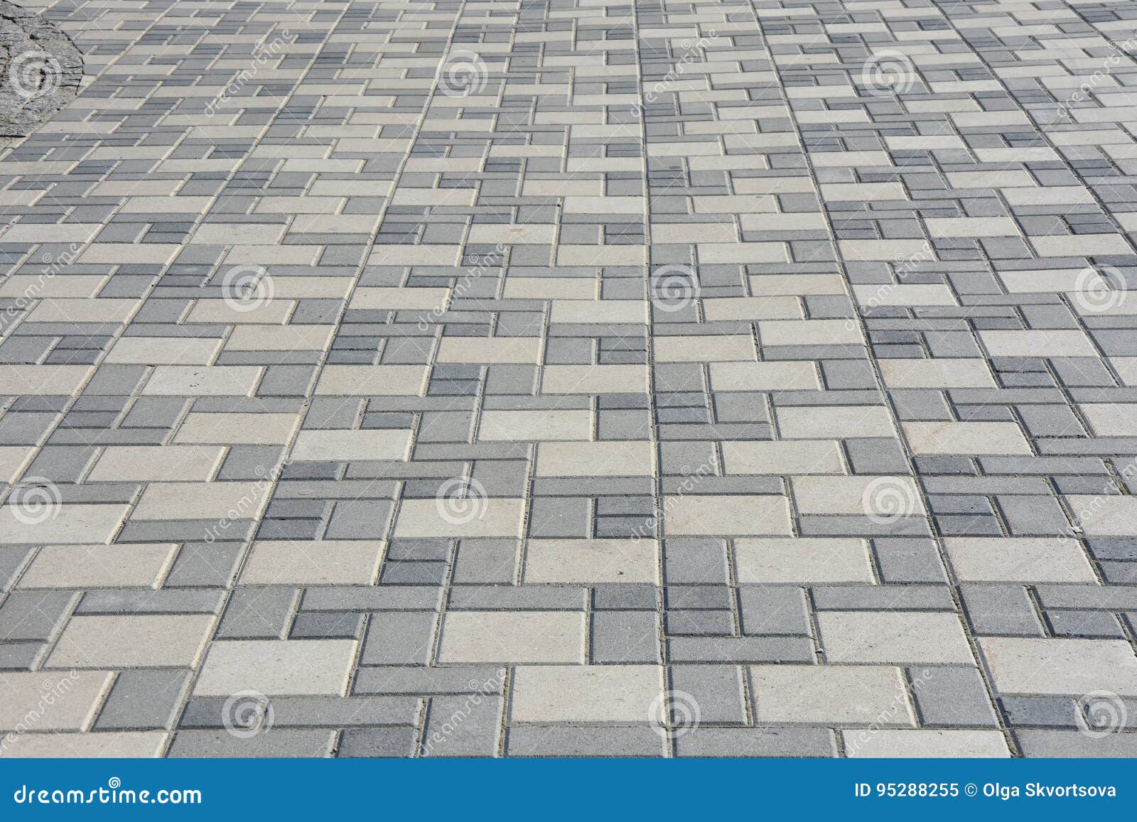 Gray paving slabs stock image. Image of pattern, stone - 95288255