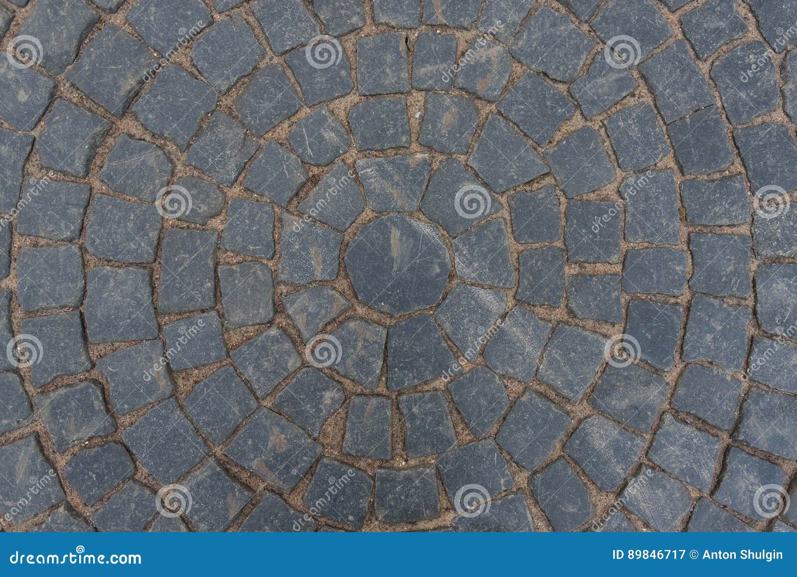 Gray Paving Stone Paved with a Pattern Stock Image - Image of loft ...