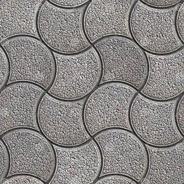 Gray Paving Stone in Wavy Form. Stock Image - Image of effect, seamless ...